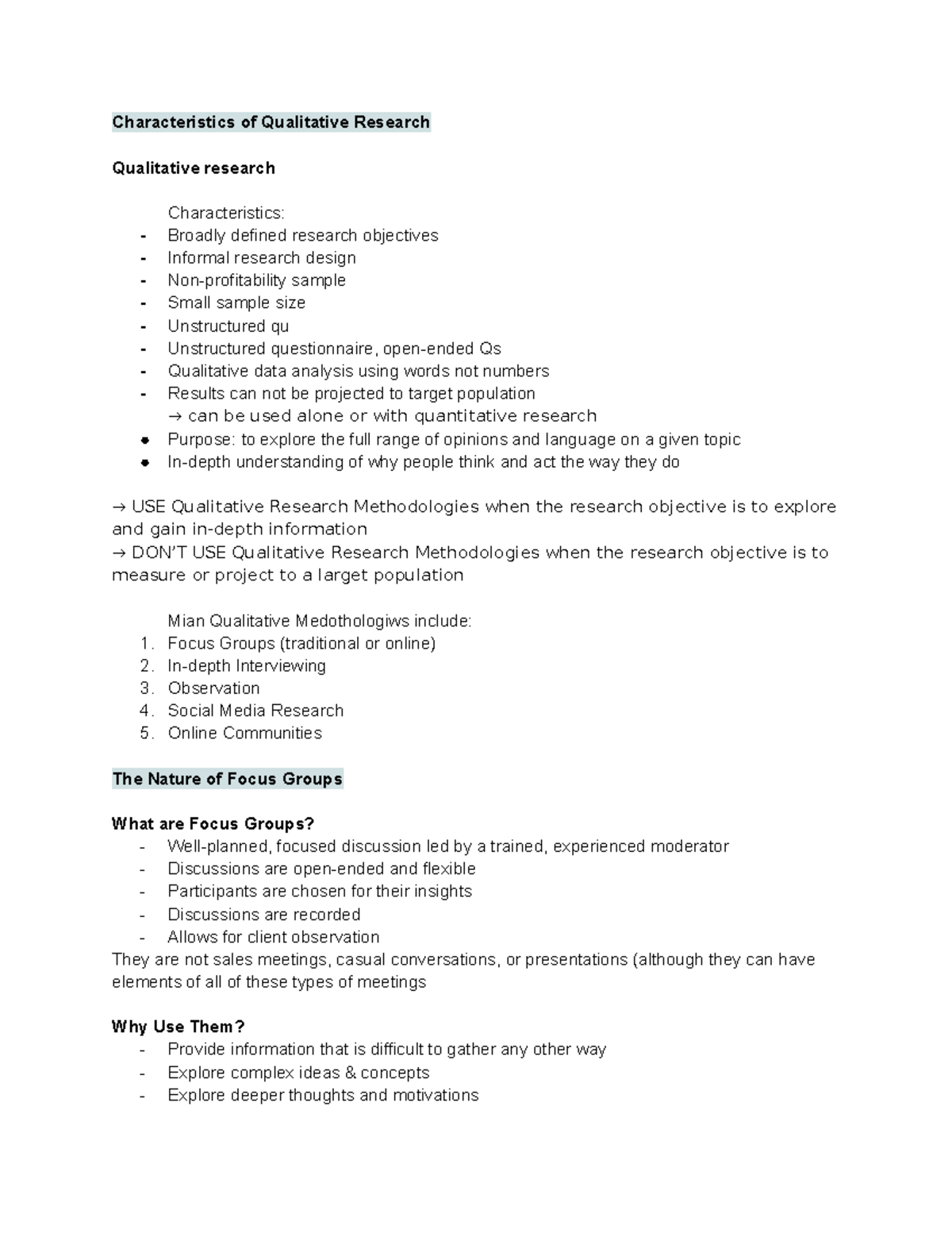 MKTG 2341 Lec. 4 - MKTG 2341 - Lecture 4 note Tom Jopling ...