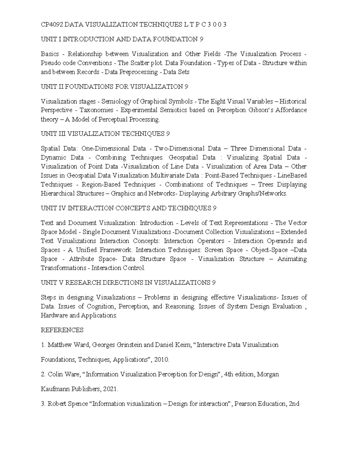 CP4092 DATA Visualization Techniques - CP4092 DATA VISUALIZATION ...