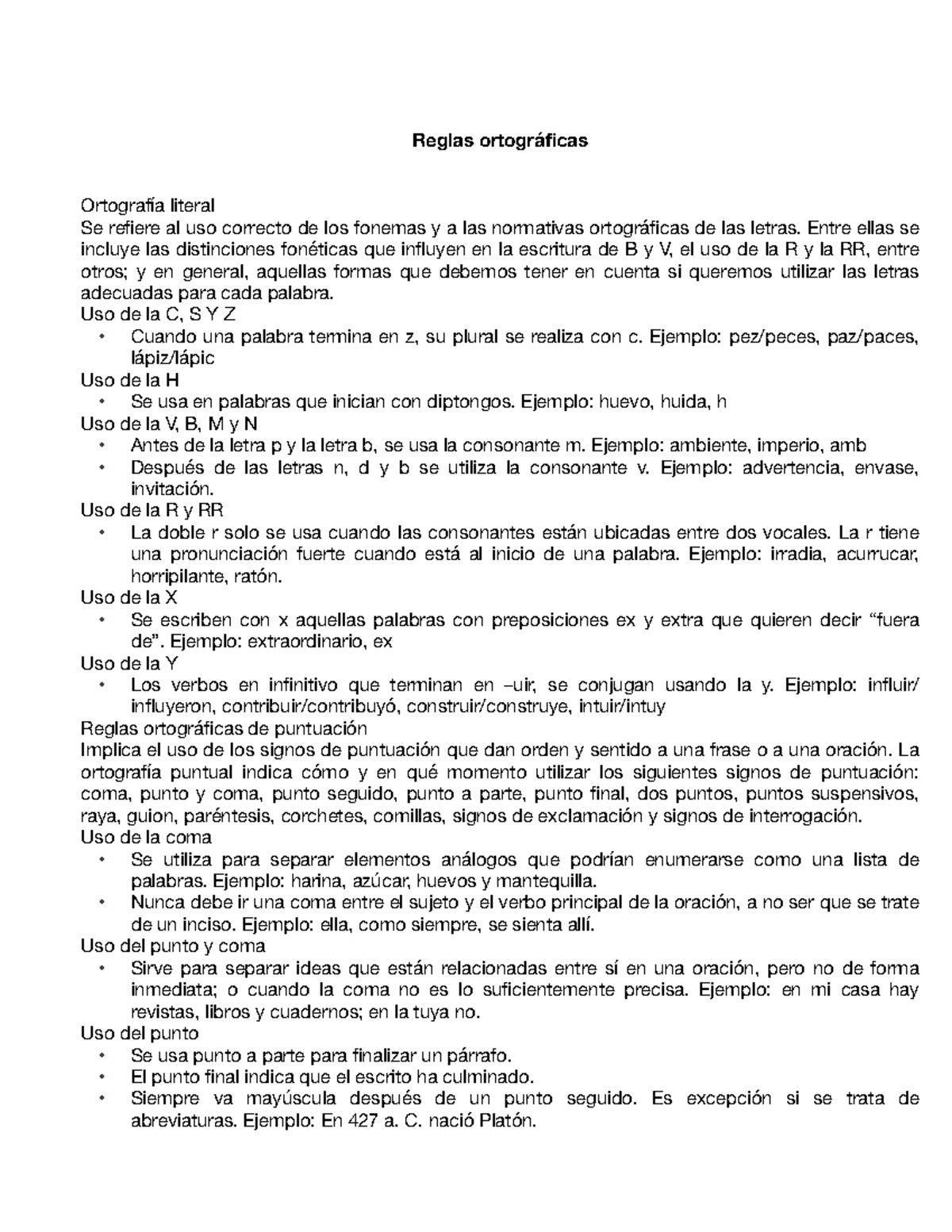 Reglas Ortográficas Reglas Ortográficas Ortografía Literal Se Refiere