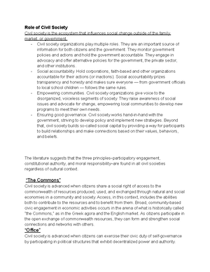 Types of Societies - in-person lecture notes - Types of Societies ...