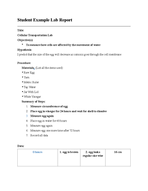 02 01 properties of water lab report - Properties of Water Lab Report ...