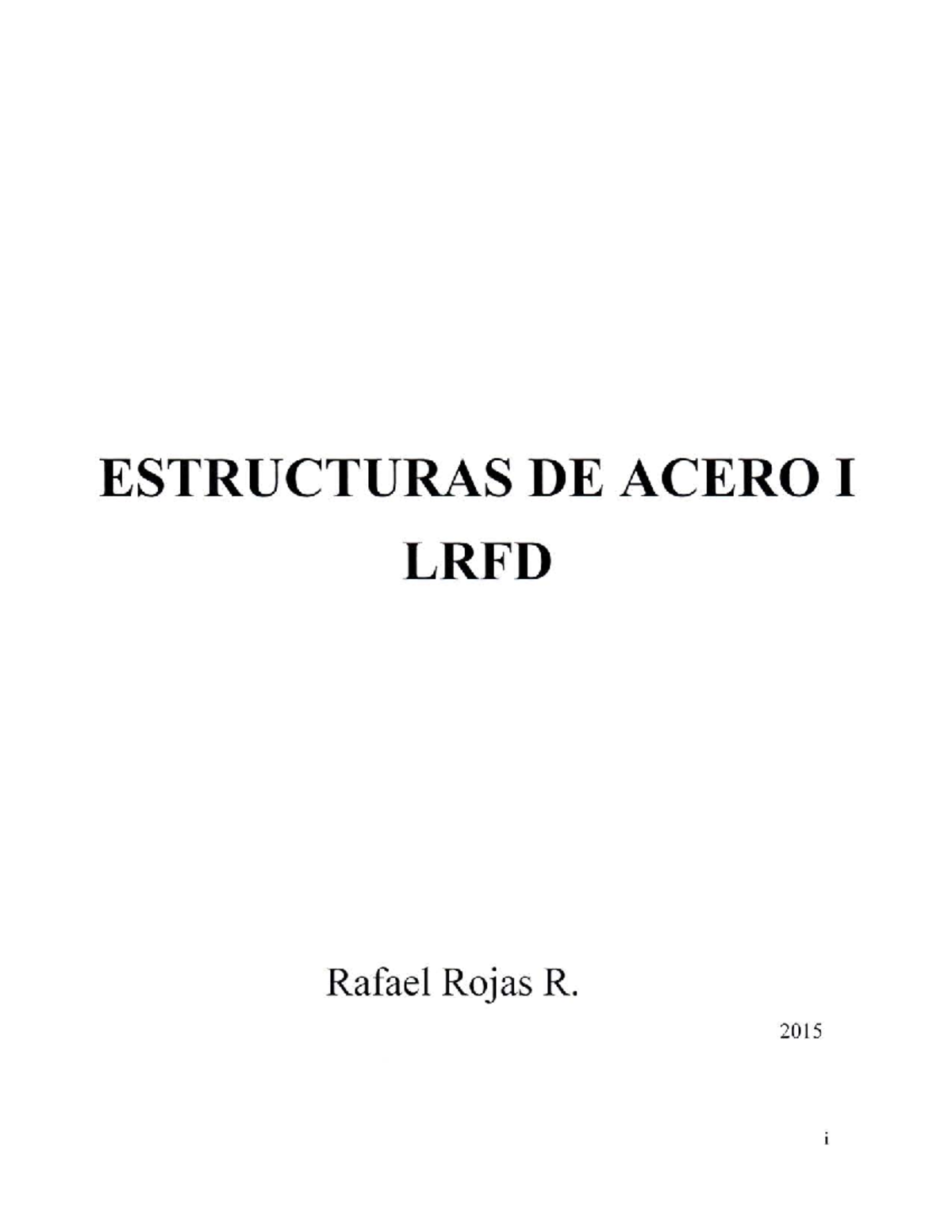 Estructuras de Acero I Rafael Rojas - Studocu