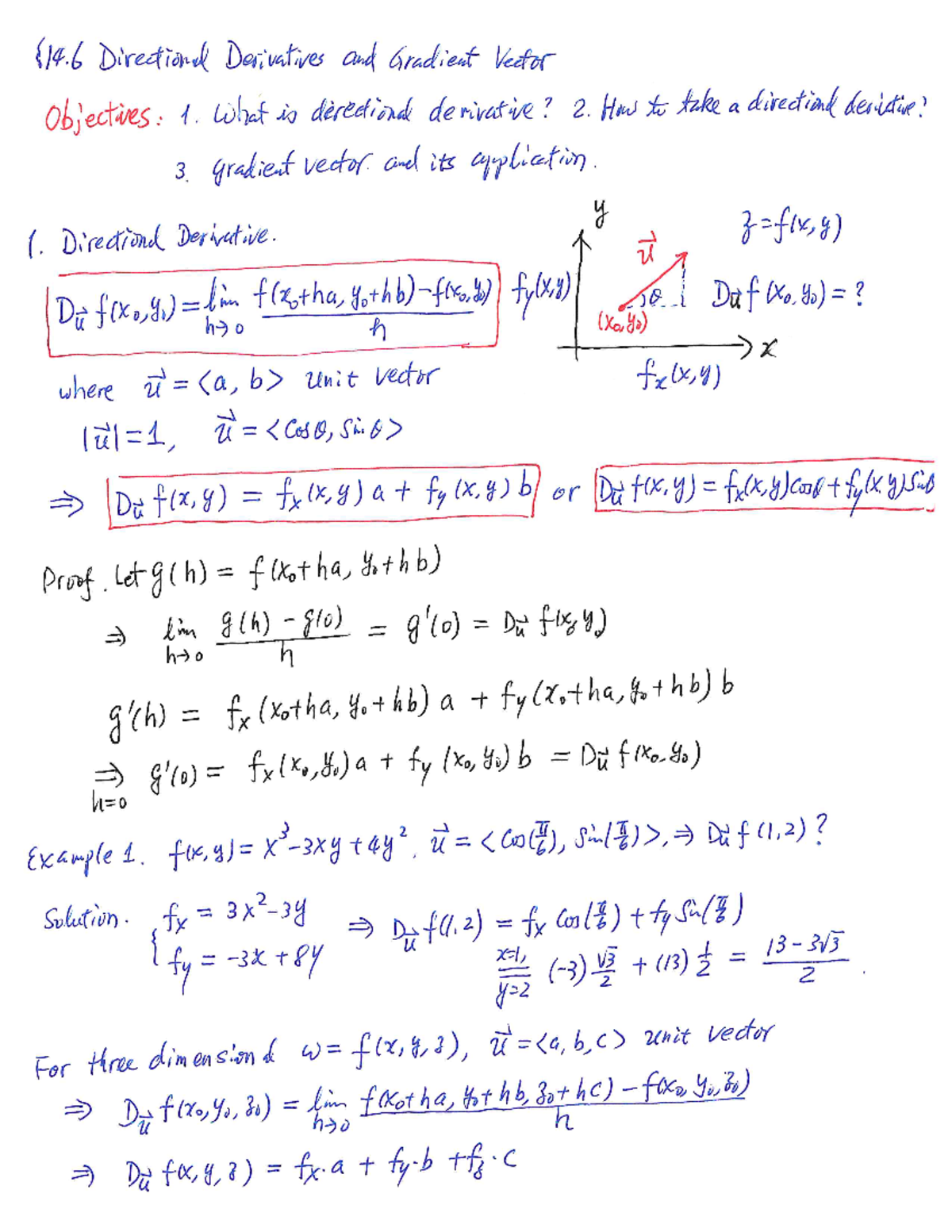 Lecture note for sec - Dai Summer 2022 Calculus IV Online Course - MATH ...
