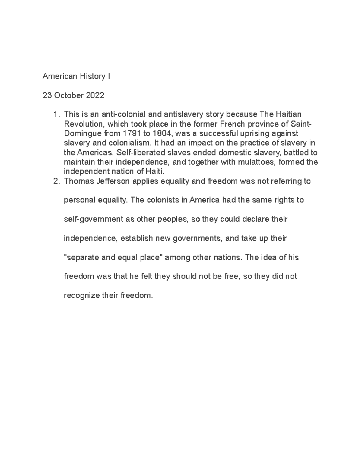 Unit 3 The Revolutionary Atlantic World American Yawp Chapters 5-11 ...