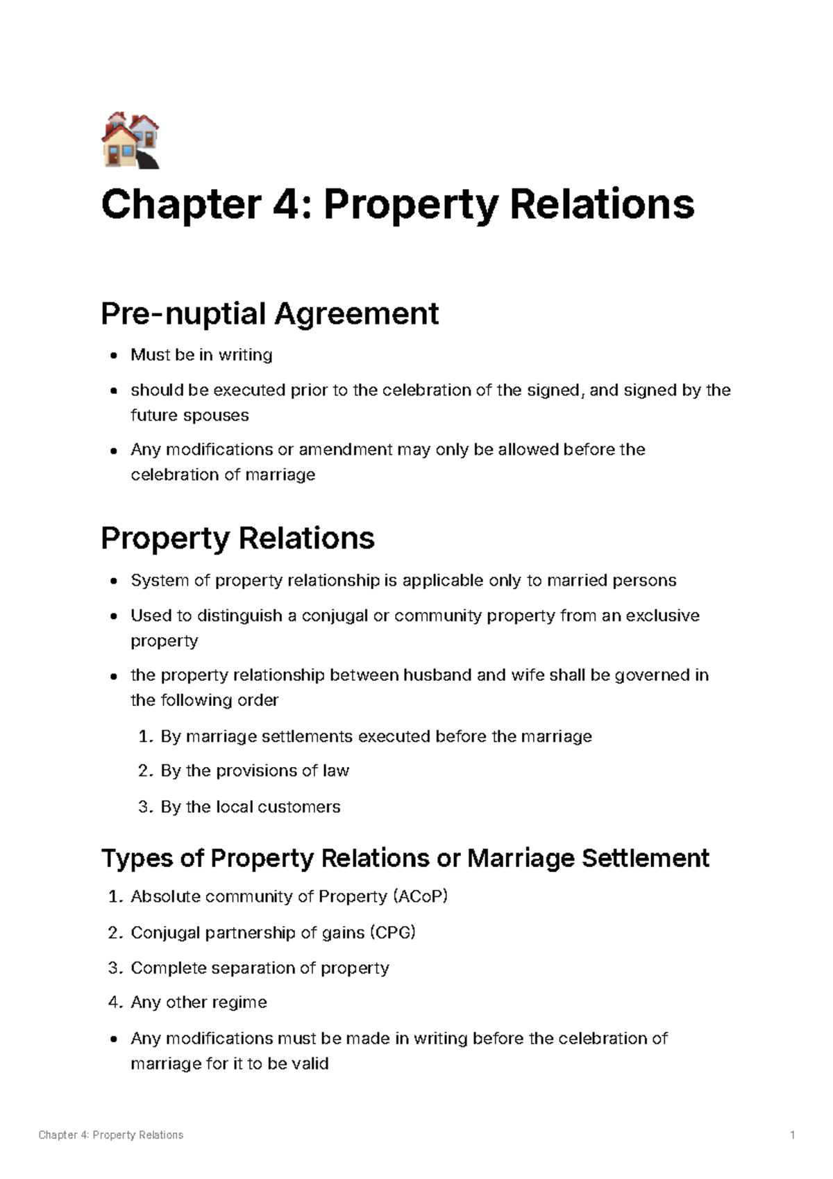 BSTX Chapter 4 Property Relations - 🏘 Chapter 4: Property Relations Pre ...
