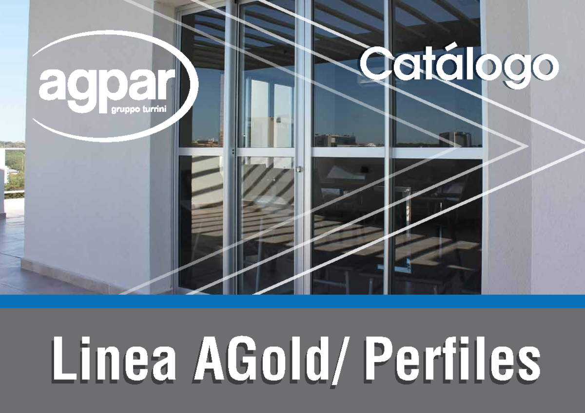 Linea AGold BAJA - Sobre aberturas - CatálogoCatálogo Linea AGold ...