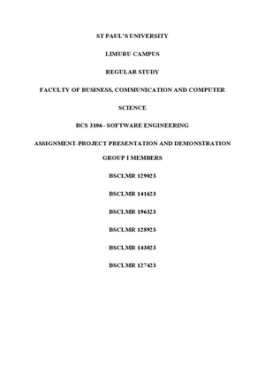 BMS 303 course outline - Course Outline: BMS 303 /BALM 209 & COD 402 ...