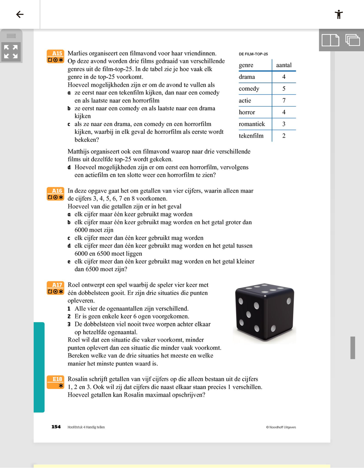 Digitale leeromgeving 3 - eG te 154 Marlies organiseert een filmavond ...