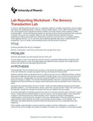 Bio290 v3 wk7 the endocrinology lab - BIO/290 v Lab Reporting Worksheet ...