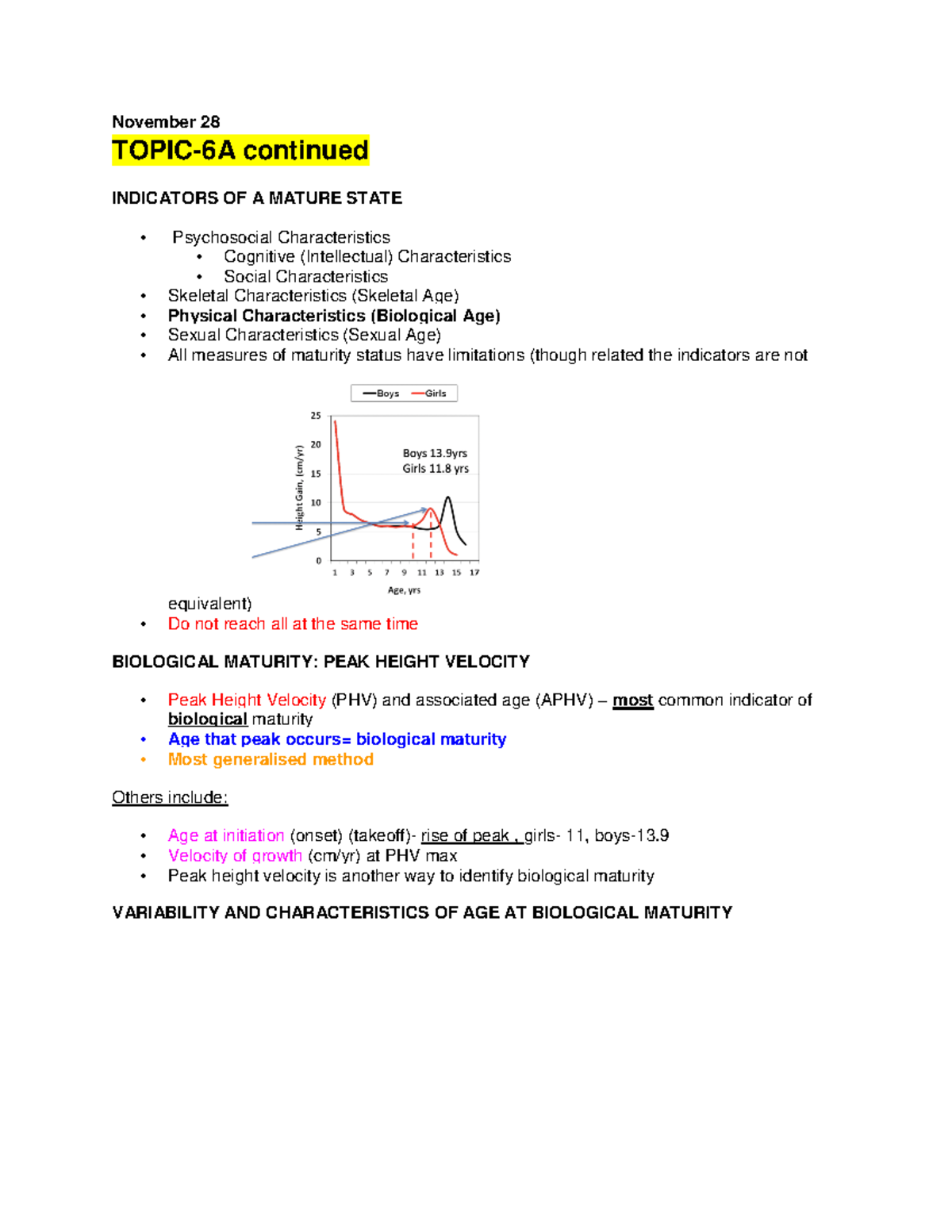 Topic-6A continued Lecture Notes - November 28 TOPIC-6A continued ...