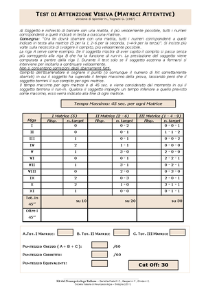 Raven 38 test di esercitazione per avere dimestichezza con i test di ...