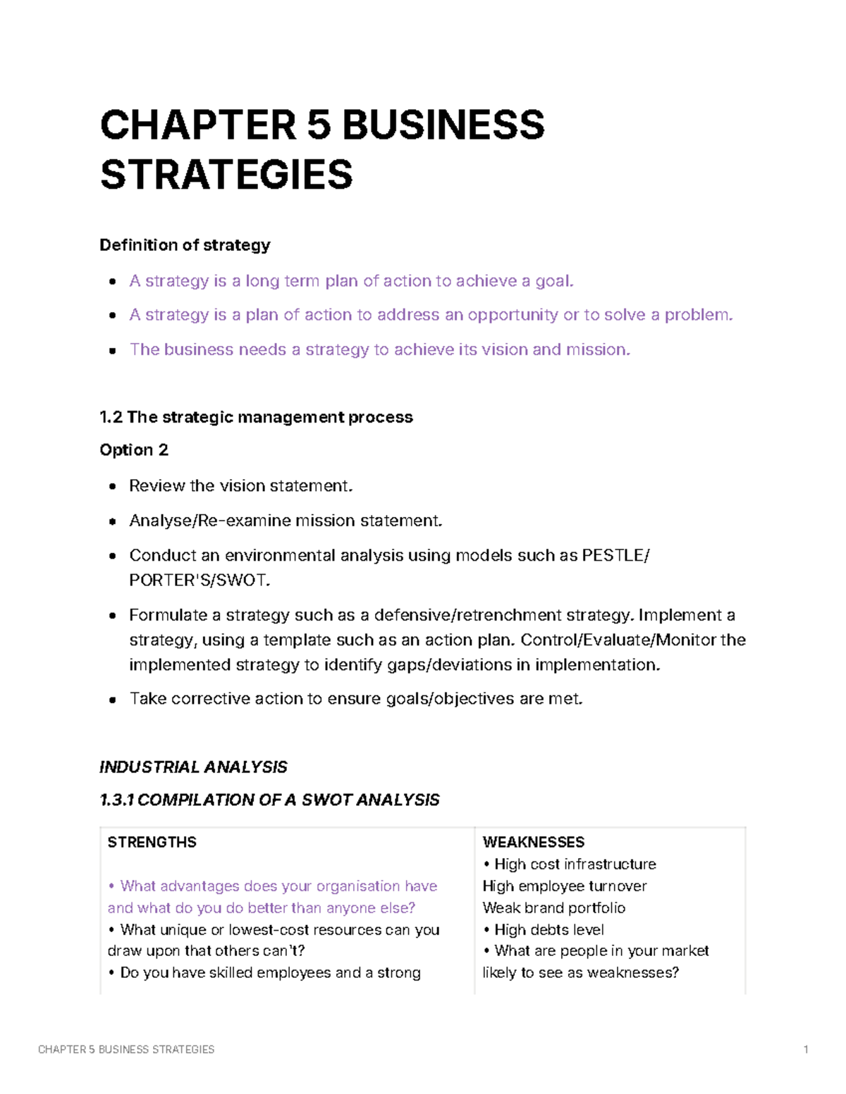 Chapter 5 Business Strategies 1c782885 c60647 ffa6549ee2d966e759 ...