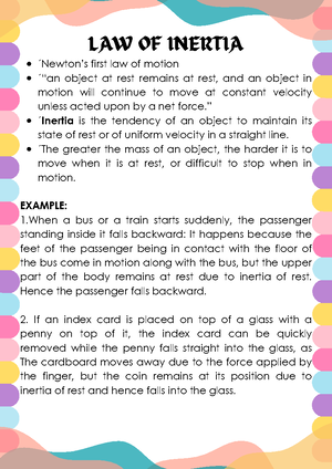 Law of interaction - It's about Newton's Law - LAW OF INTERACTION The ...