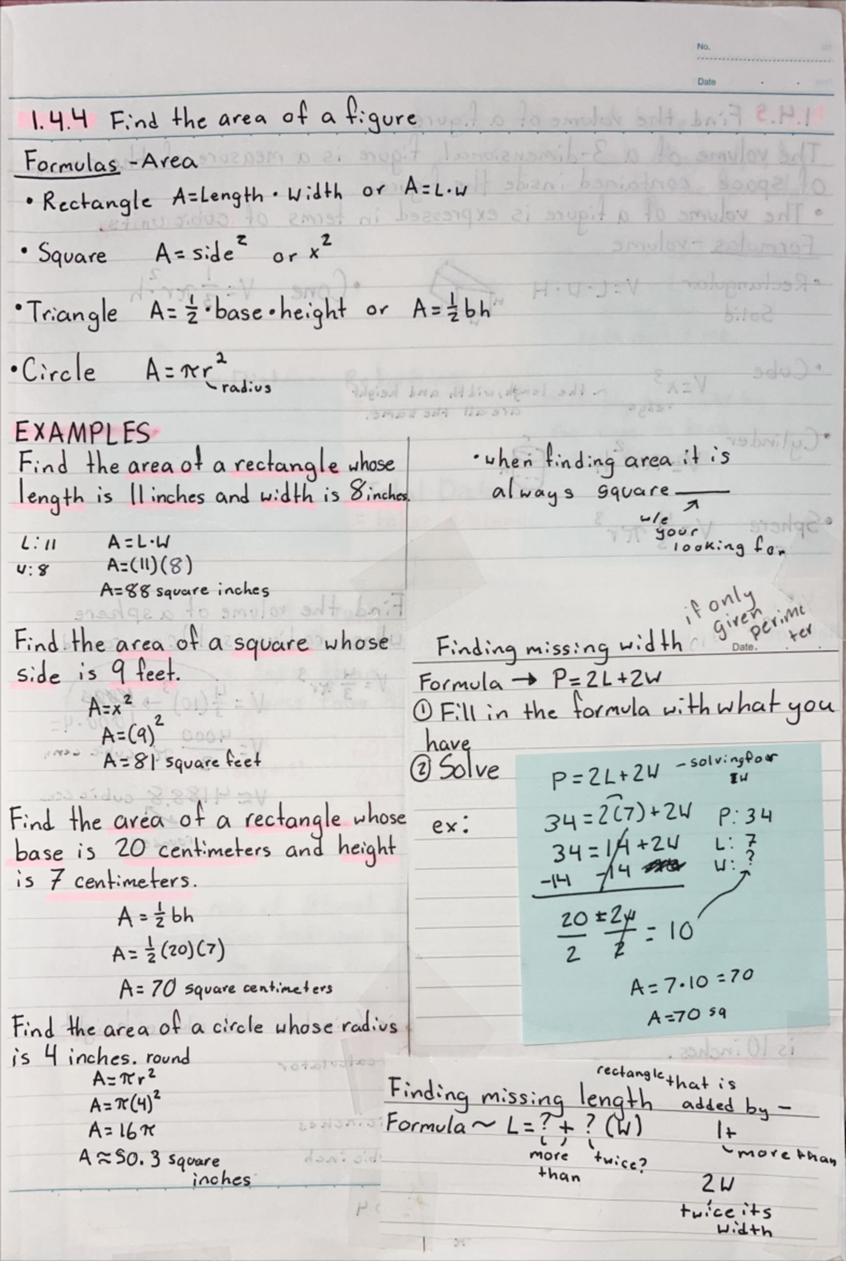Module 1.4: Formulas pg4 - MATH 0324 - Studocu