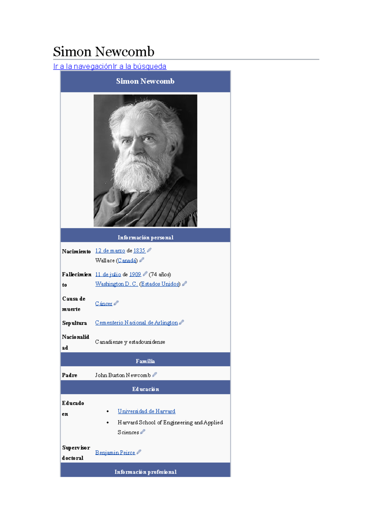 Simon Newcomb - Simon Newcomb Ir a la navegaciónIr a la búsqueda Simon ...