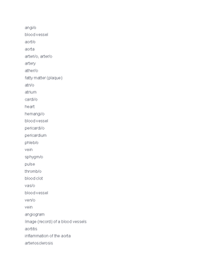 Medical terminology chapter 16 - diaphoresis excessive or profuse ...