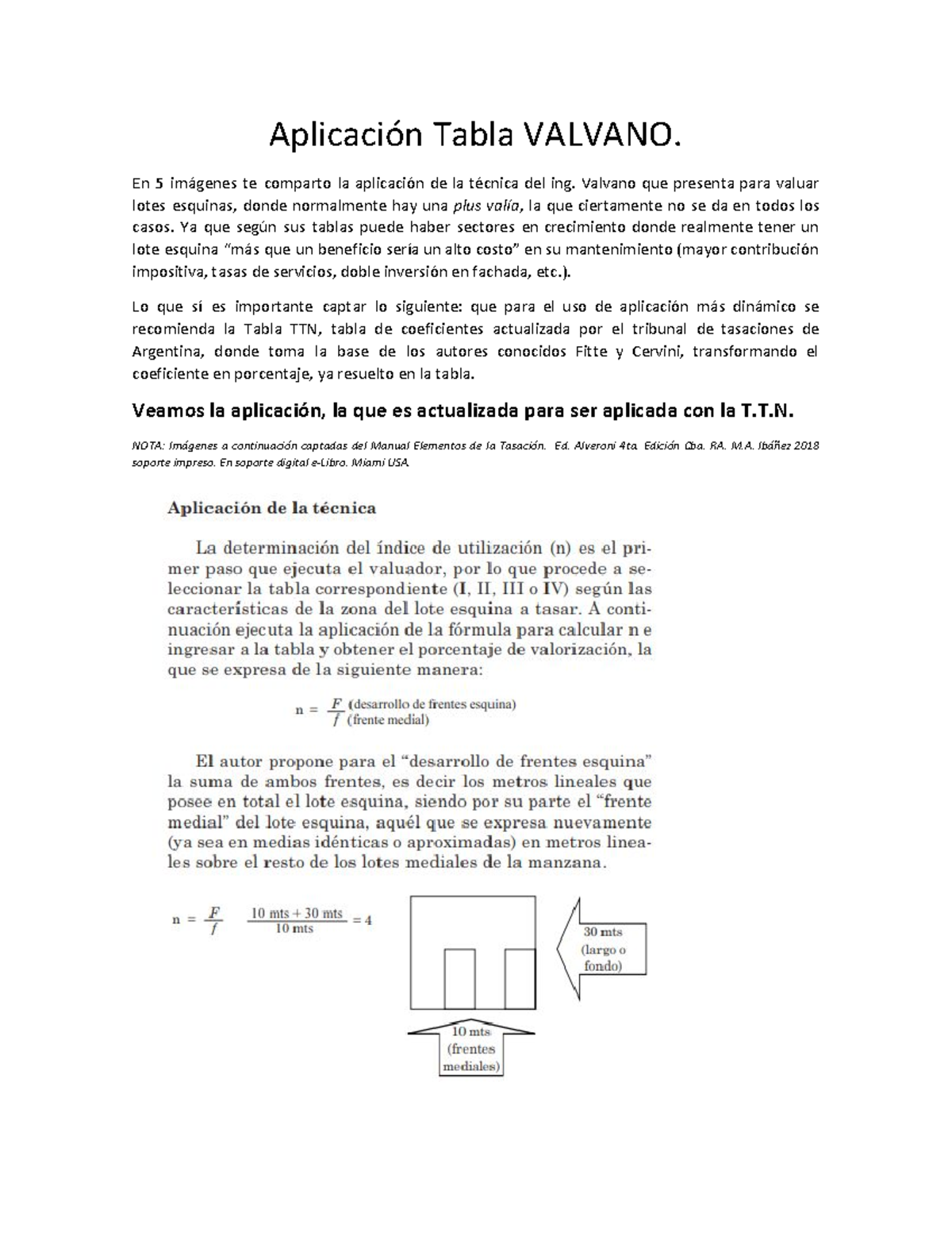 3 - Aplicación Tabla Valvano (1)-1 - Aplicación Tabla VALVANO. En 5 ...