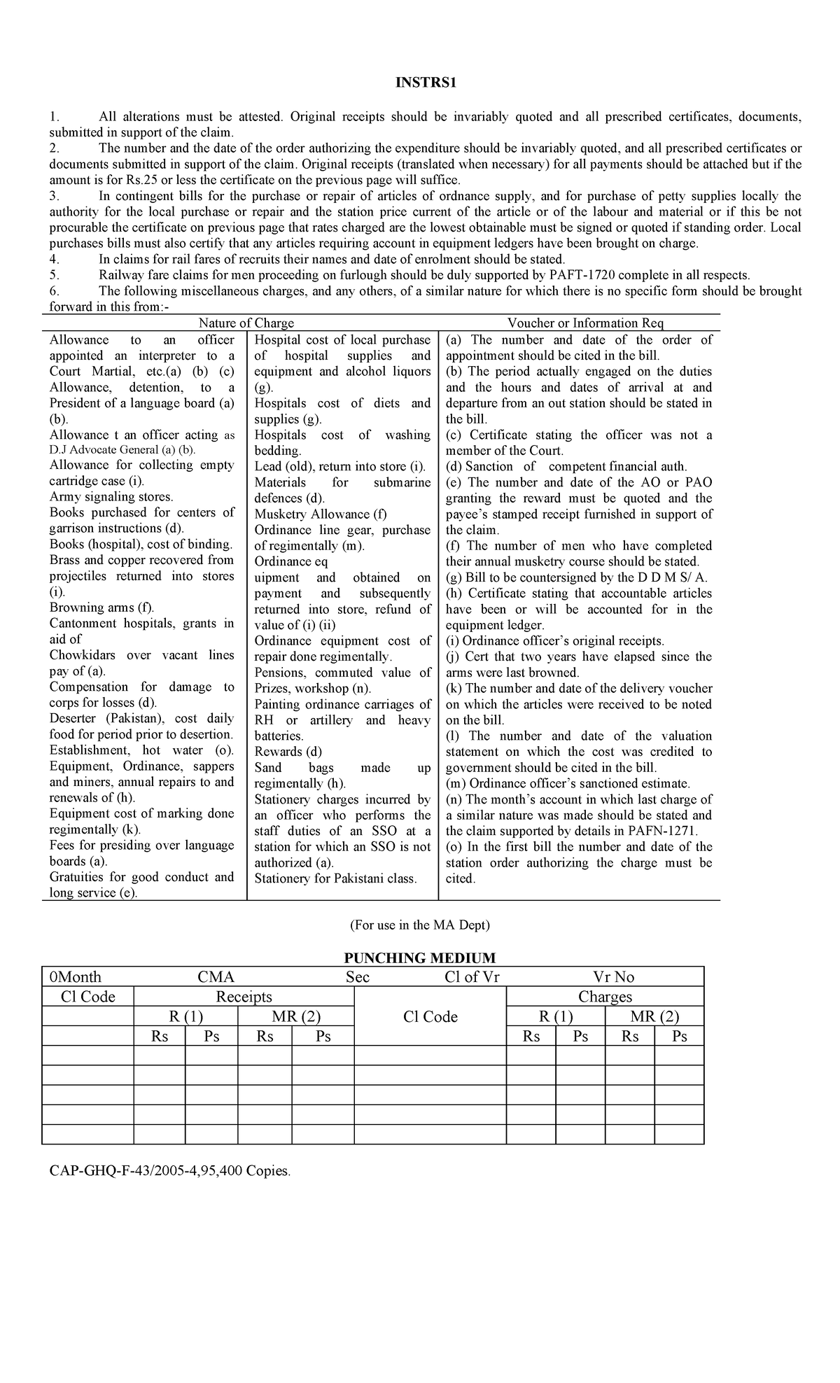 Contigent BILL 2022 - fbb - INSTRS 1. All alterations must be attested ...