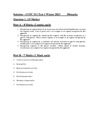 Practice Final and Solutions CCFC 511 - Practice Final Exam Questions ...