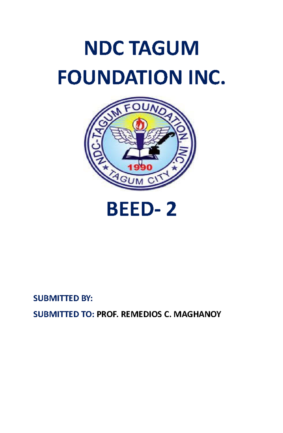 EED12 F1 (Auto Recovered) - NDC TAGUM FOUNDATION INC. BEED- 2 SUBMITTED ...