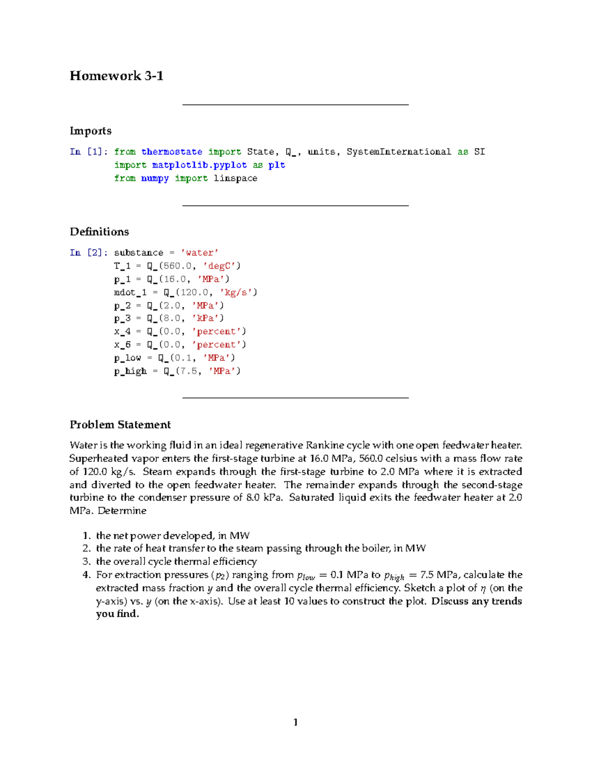 Final output hw3 - Homework 3 Bryan Weber (Mostly Correct) - Homework 3 ...