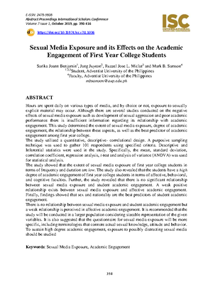 Safe Spaces Act Questionnaire - SURVEY QUESTIONNAIRE From the lecture on “SAFE SPACES ACT,” our ...