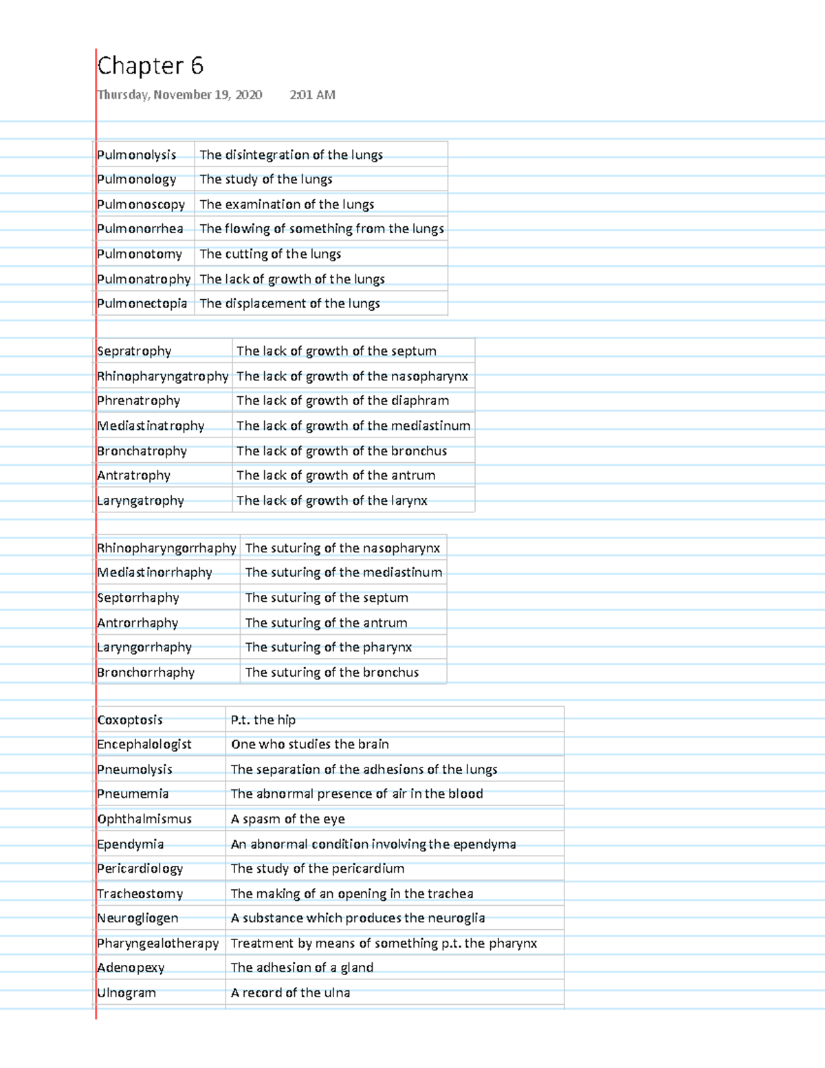 Chapter 6 - Moodle Practice - Chapter 6 Thursday, November 19, 2020 2: ...