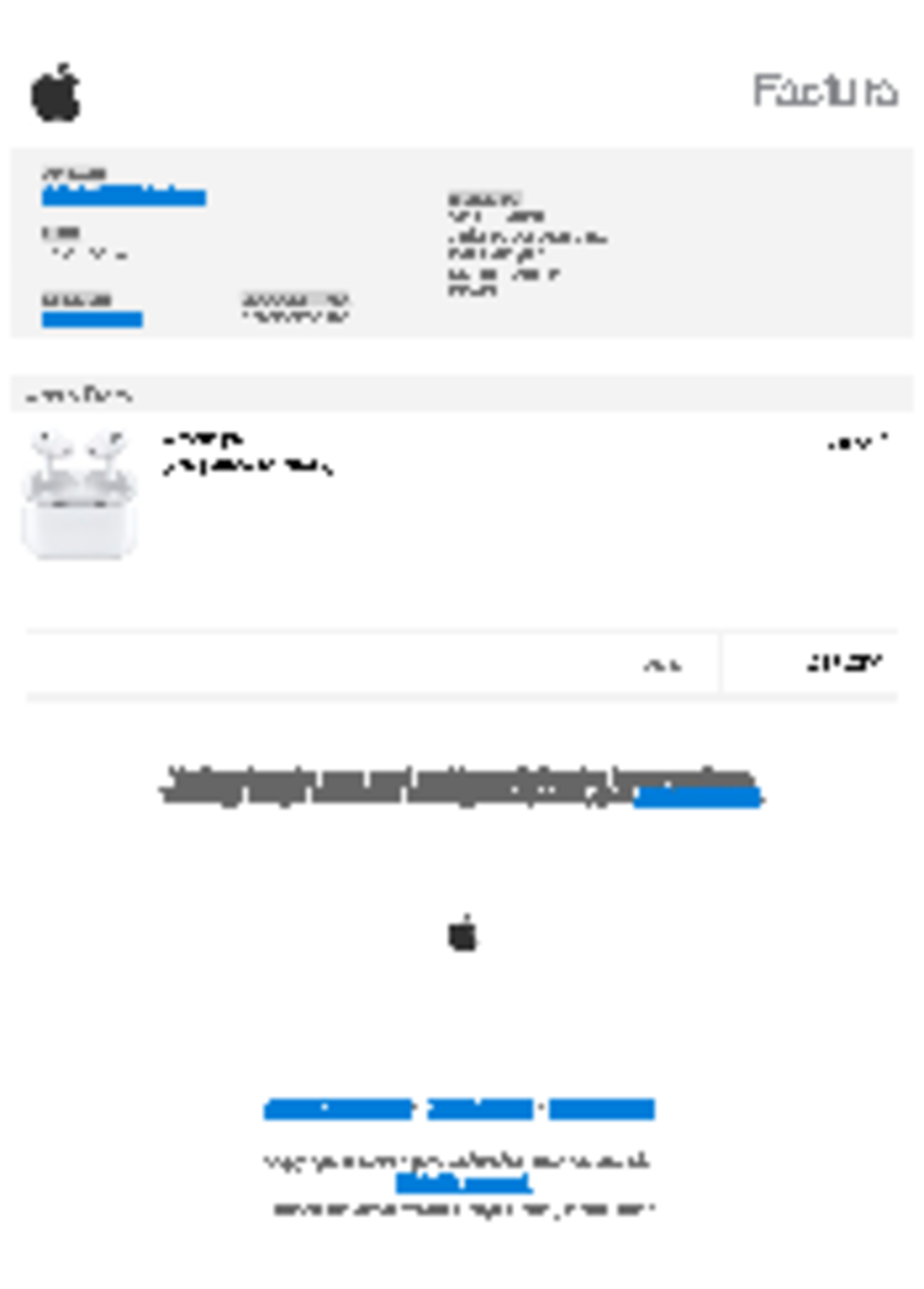 Apple-factura - hola - Tecnologías de la Información y la Comunicación II - Factura APPLEID 22 ...