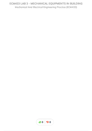 LAB Ventilation - lab report - MECHANICAL AND ELECTRICAL ENGINEERING ...