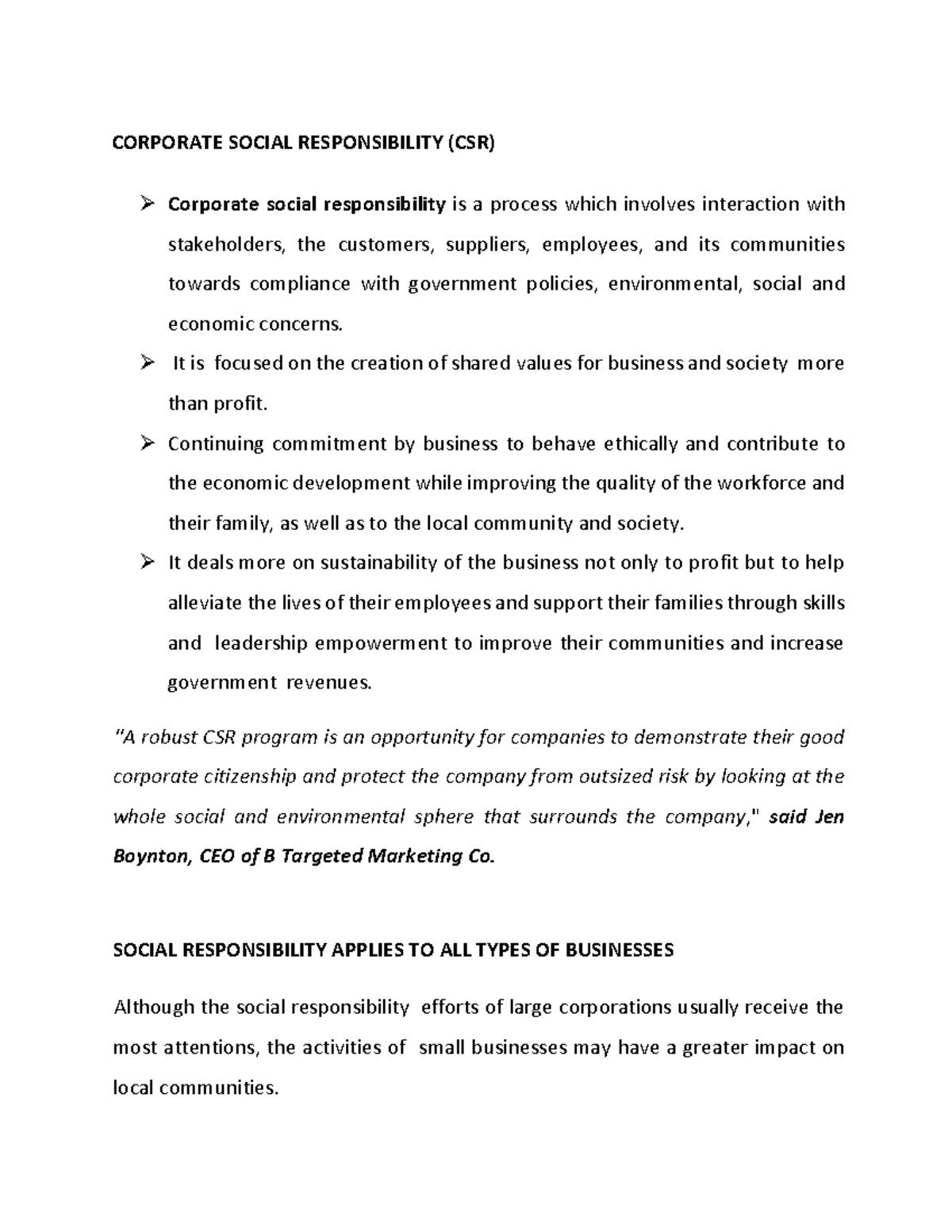 Corporate Social Responsibility It Is Focused On The Creation Of corporate-social-responsibility-it-is-focused-on-the-creation-of