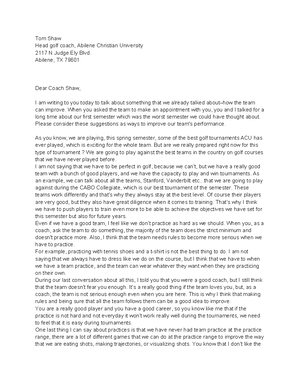 Essay 3 Final Draft - Thomas Buisson - Essay 3 Final Draft Dear Dad, You’ve always been the ...