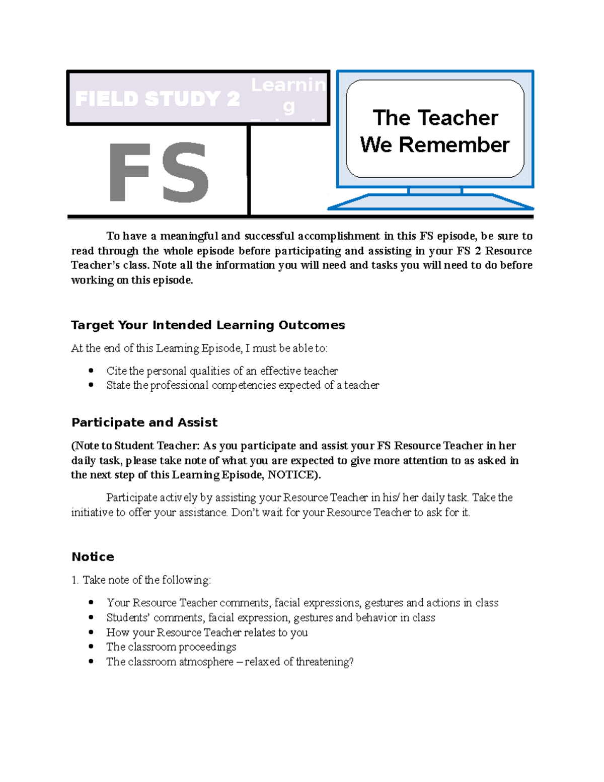 FS-2-Eps - fs2 copy - To have a meaningful and successful accomplishment in this FS episode, be ...