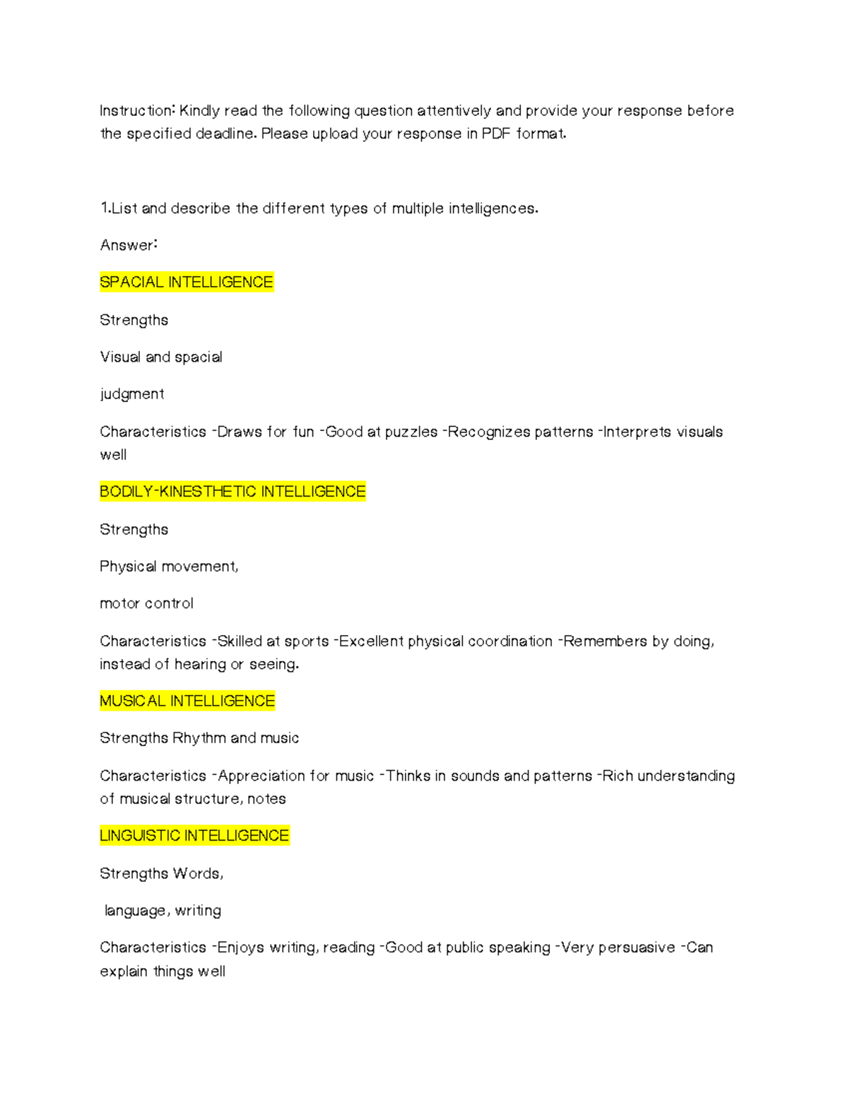 Activity#3 Laddran, Liezel - Instruction: Kindly read the following question attentively and ...