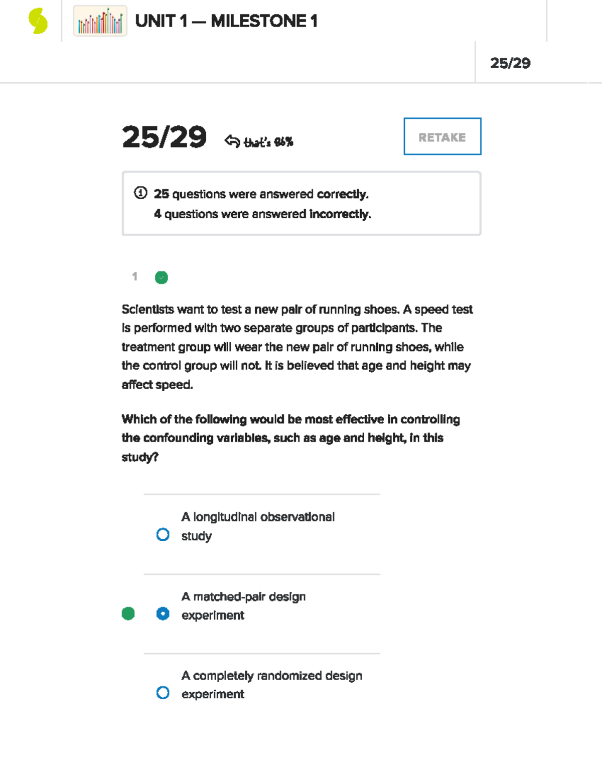 Statistics milestone 1 - stat1001 - Studocu
