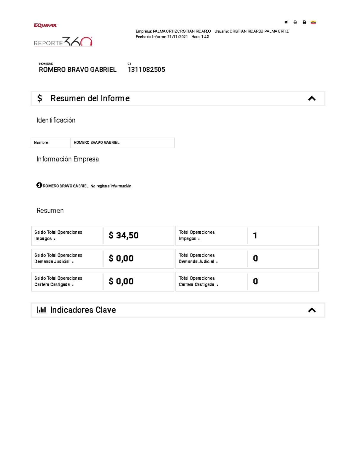 Https www.equifax.com.ec decida Datos Reporte.aspx (14) - Empresa ...