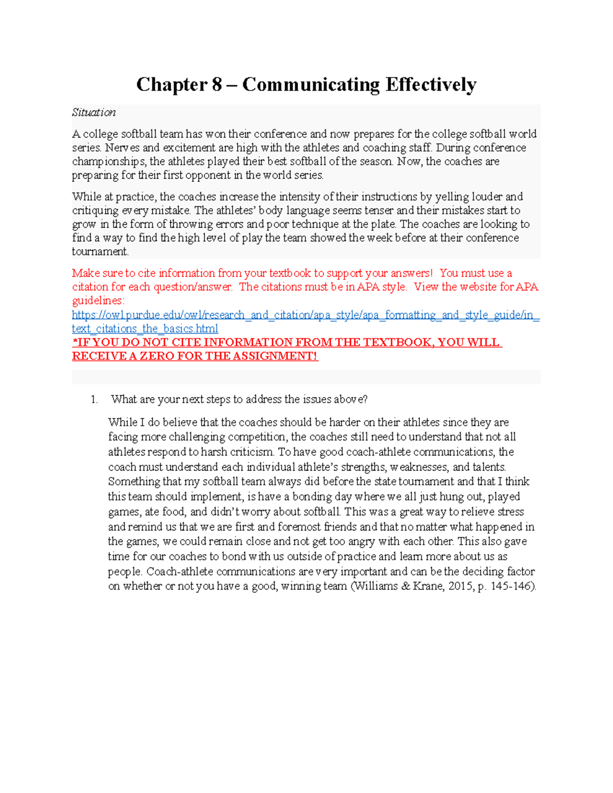 Owl Purdue Edu Owl Research And Citation Apa Style Apa Formatting And ...