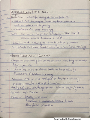 Intro to sociology - SOC-210 - Studocu