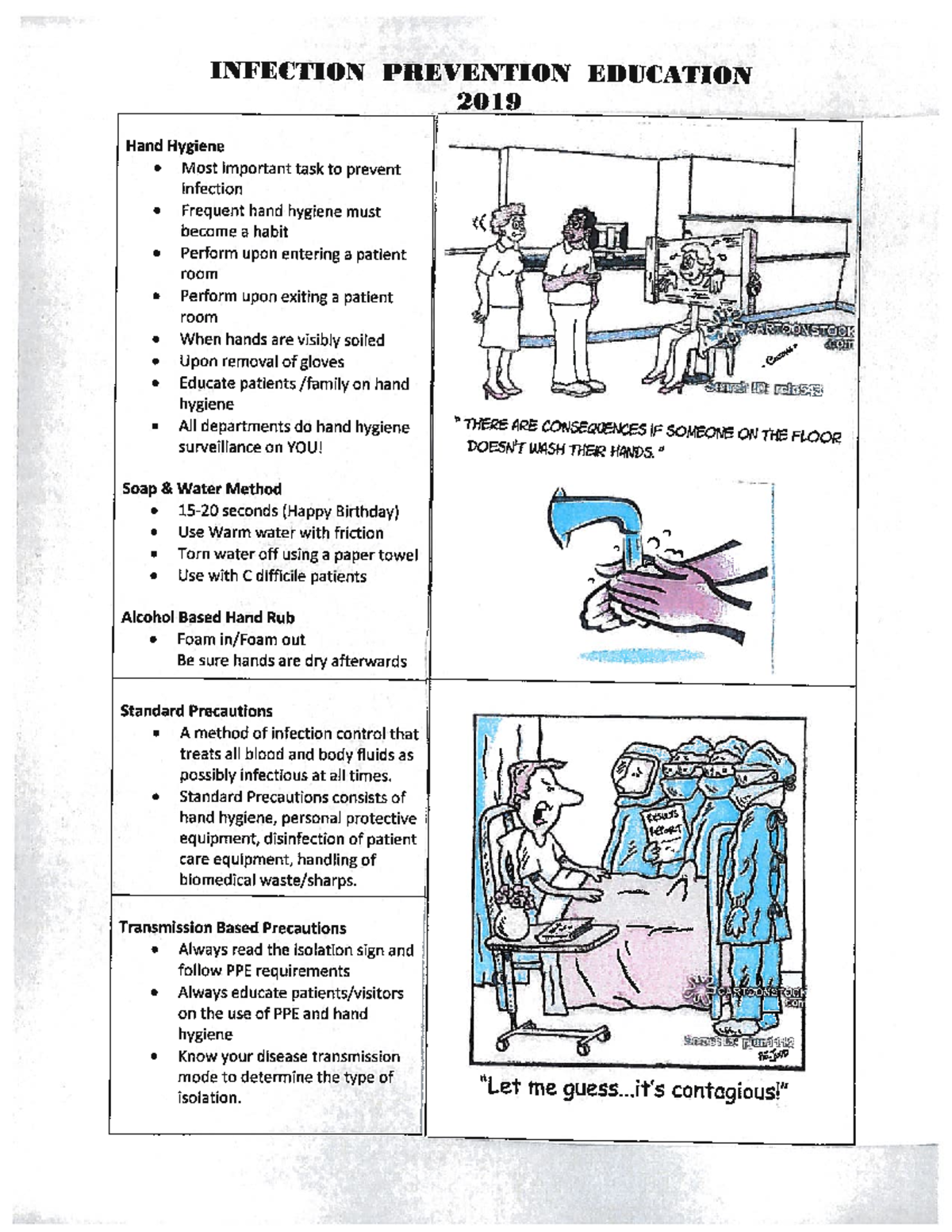 Infection Control Information - PRN 0379 - SFSC - Studocu