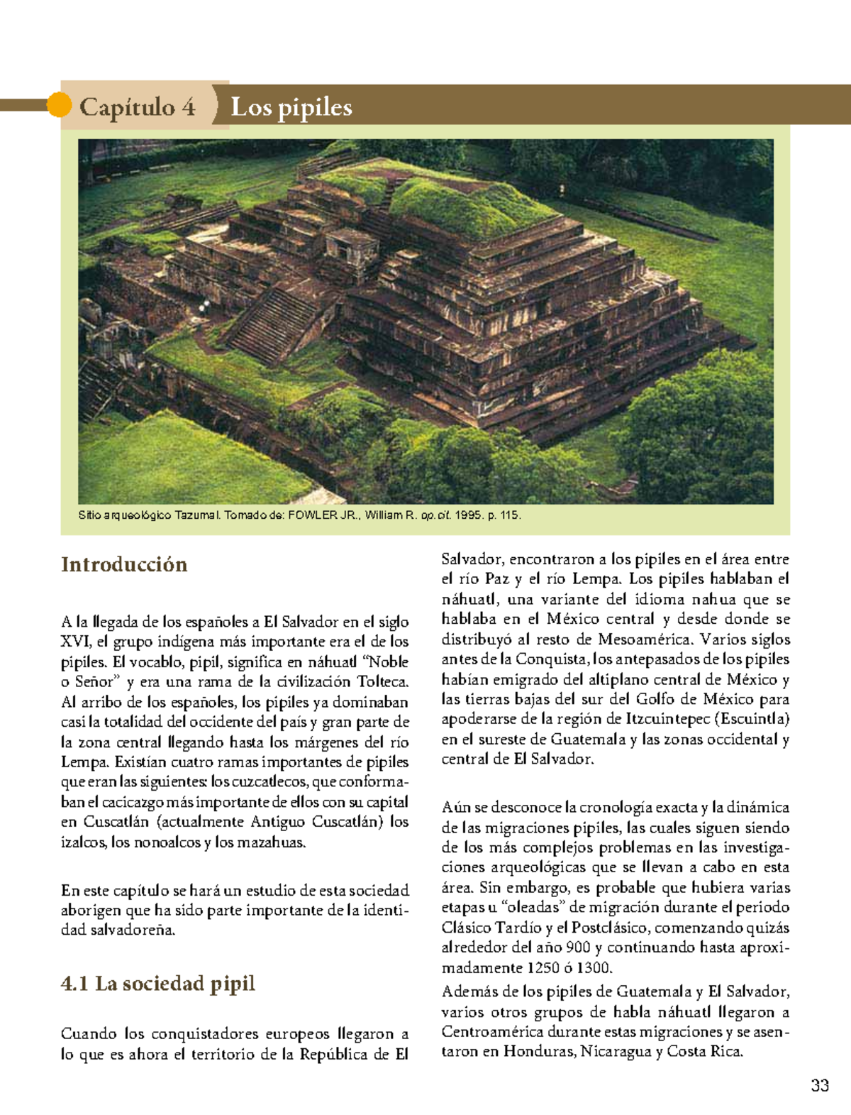 La poblacion indígena los pipiles - Capítulo 4 Los pipiles Sitio ...