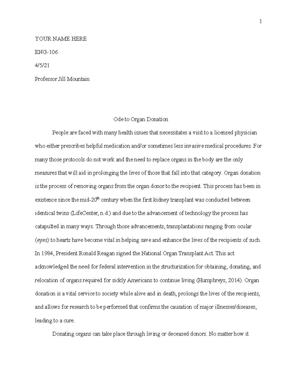 ENG 106 Definition Essay YOUR NAME HERE ENG 4 5 Professor Jill eng-106-definition-essay-your-name-here-eng-4-5-professor-jill