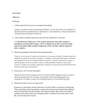 Modification For Lesson Plan Activity - Daniel Pardi Dr. Erica Ruegg ...