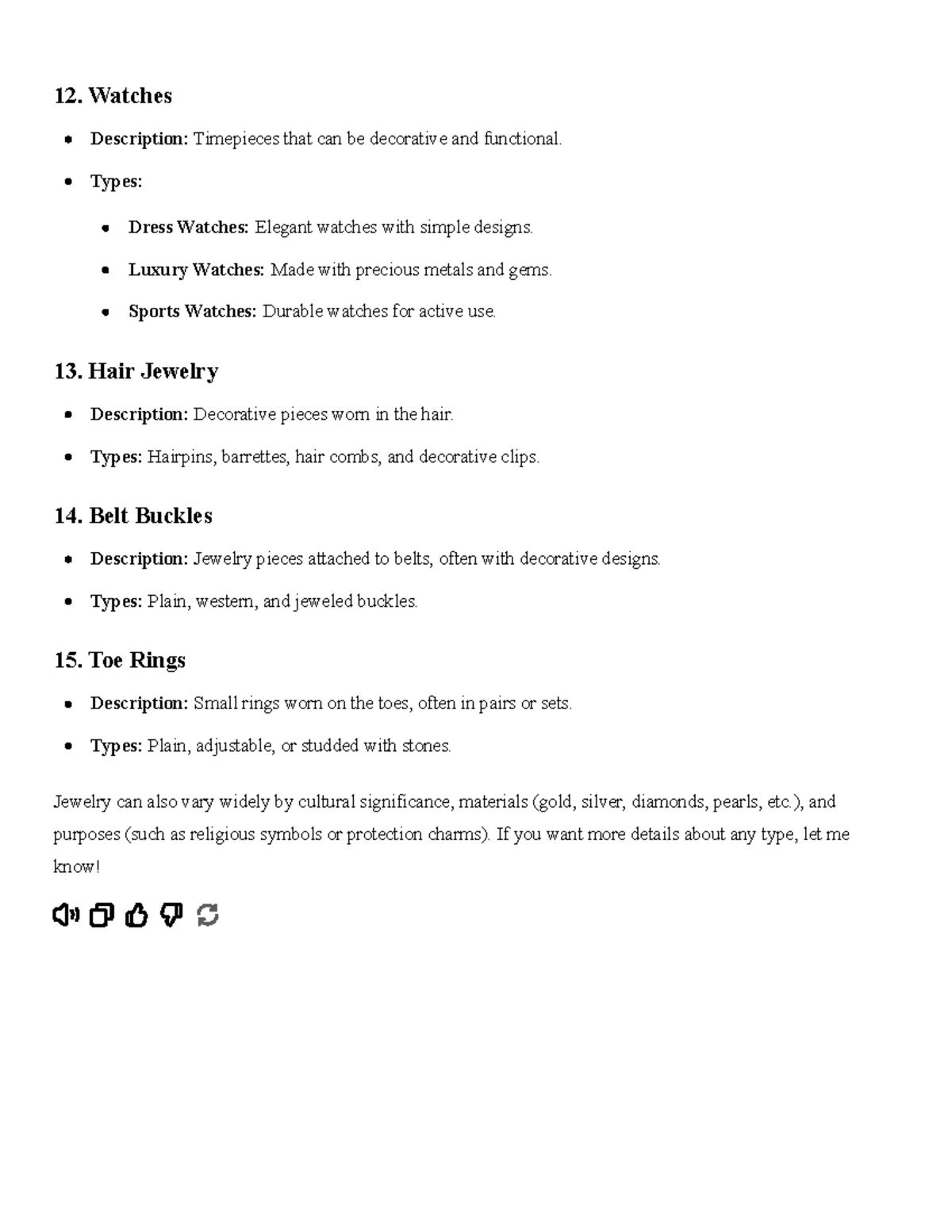 45 - eng - 12. Watches Description: Timepieces that can be decorative ...