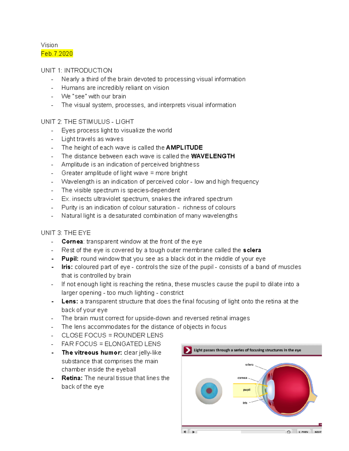 Vision web module psych 1xx3 - Vision Feb. UNIT 1: INTRODUCTION ...