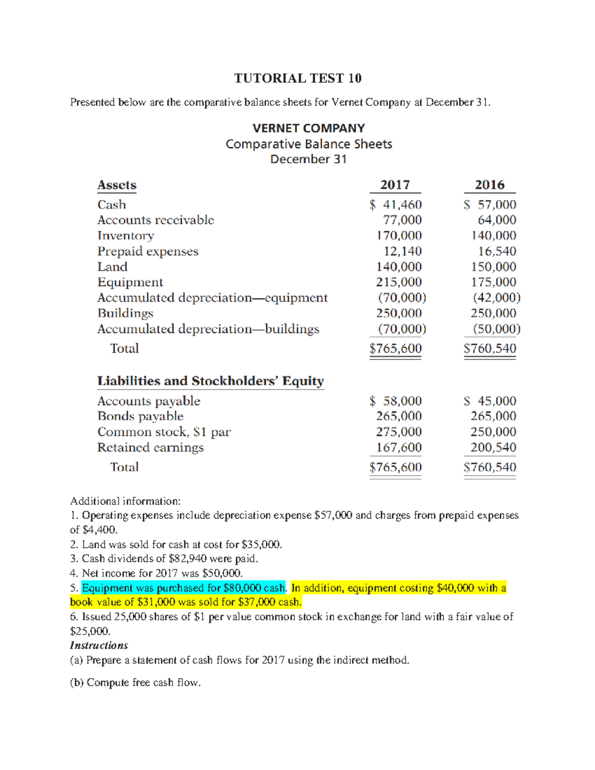TT10 Q - Lecture notes TT10 questions - TUTORIAL TEST 10 Presented ...