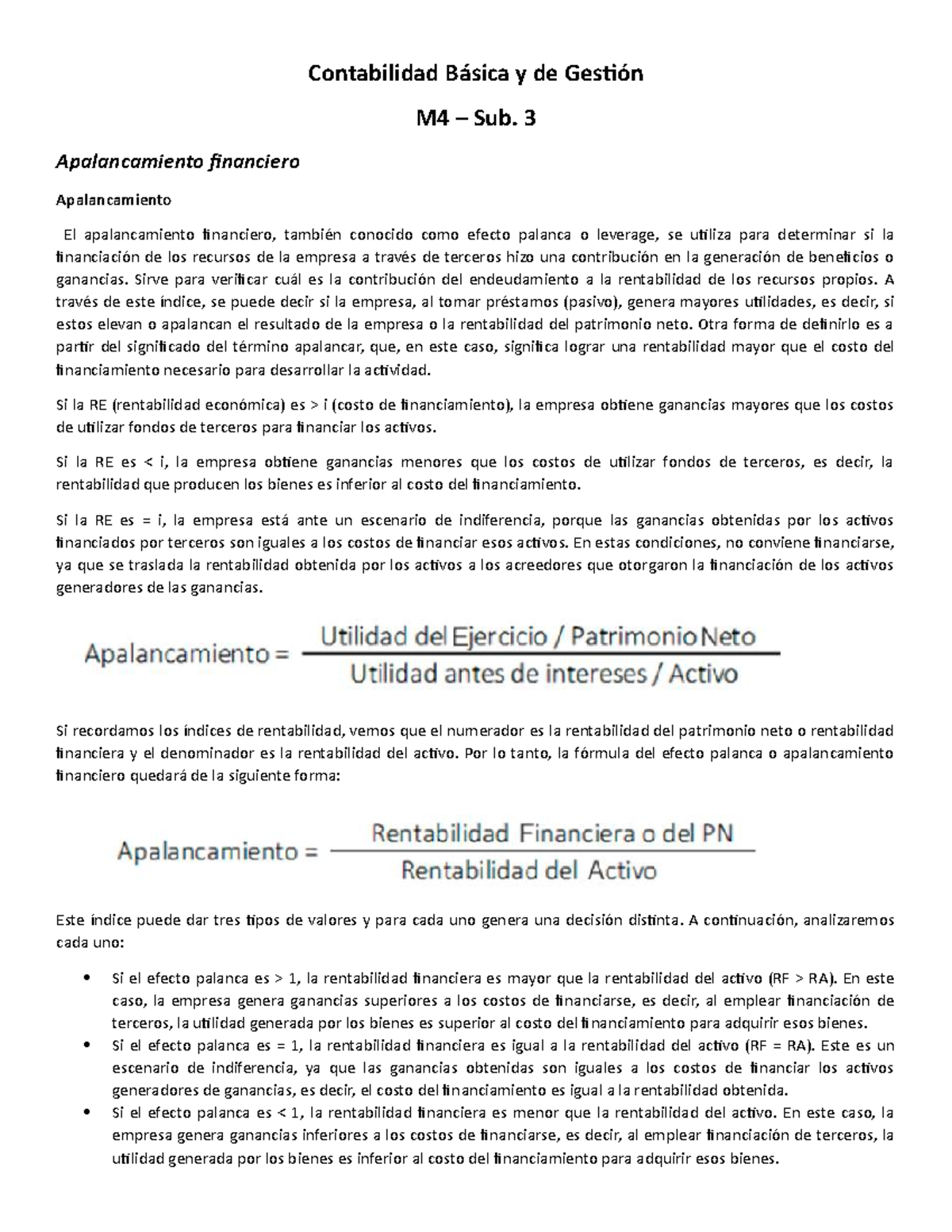 M4 - sub.3 - Contabilidad Básica y de Gestión - Contabilidad Básica y de Gestión M4 – Sub. 3 ...