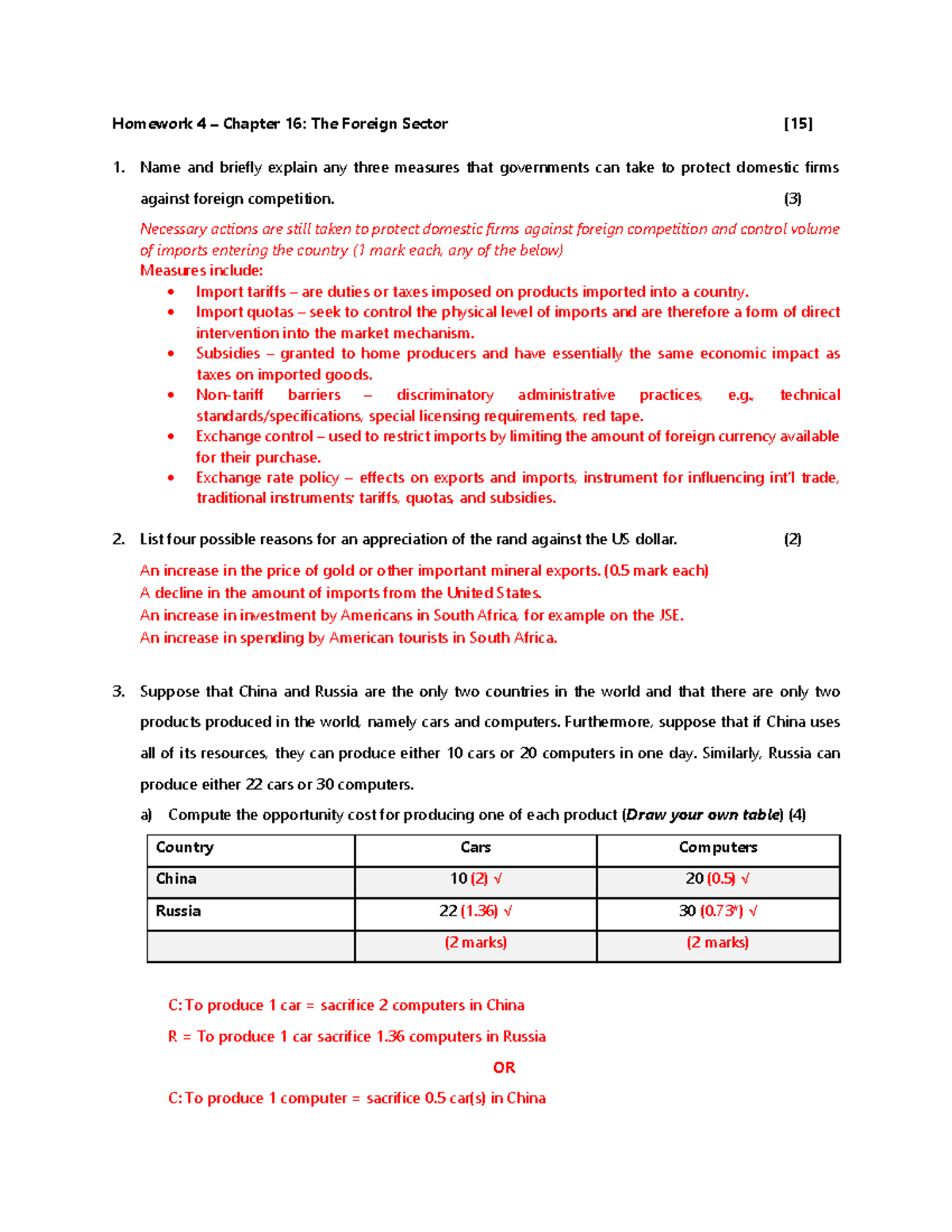Homework+4+MEMO++Chapter+16+the+foreign+sector - Homework 4 – Chapter ...