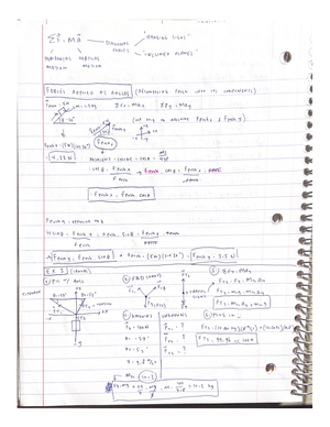 Kinetics and big 3 equations - PHYS 2A - Studocu