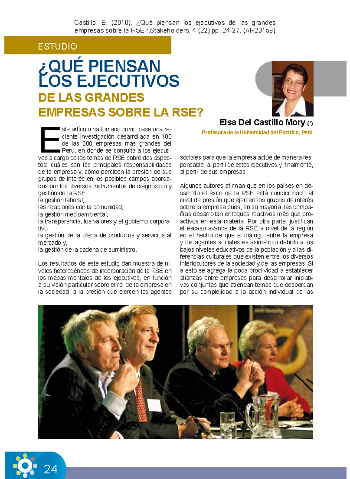 AR23159-LM - Gestión de proyectos - Elsa Del Castillo Mory (*) E ste ...