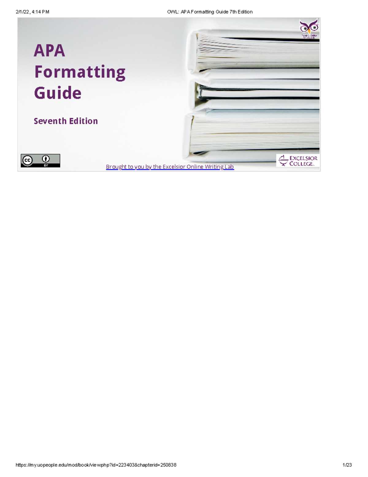 APA 7th Edition Style Tutorial APA Formatting Guide - APA Formatting ...