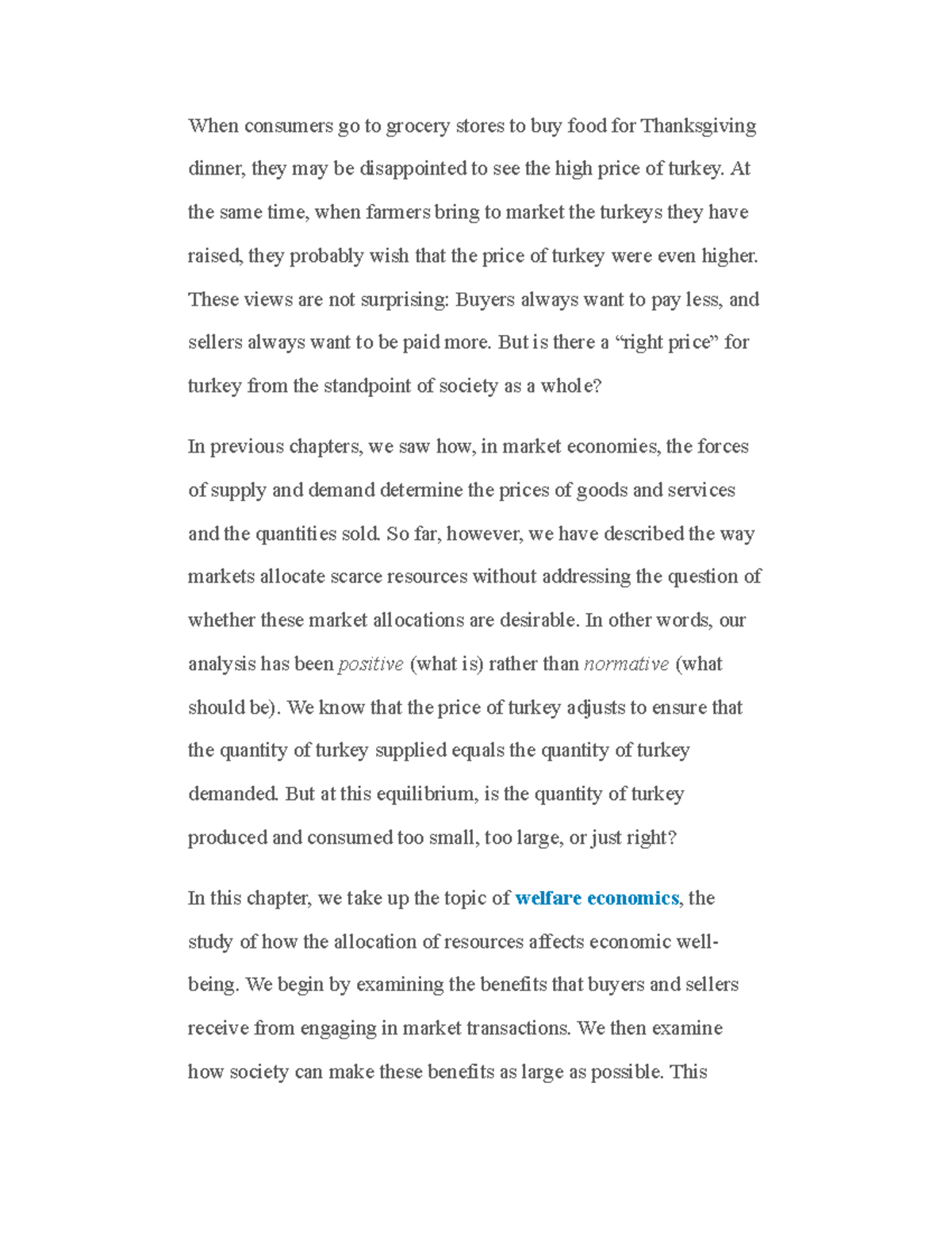 CHapter 7 - When consumers go to grocery stores to buy food for ...